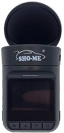 Видеорегистратор Sho-Me FHD-950 черный 1296x1728 1296p 145гр. GPS NTK96658